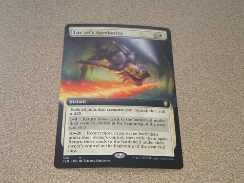 Magic the Gathering: MTG: Lae'zel's Acrobatics: Baldur's Gate | eBay