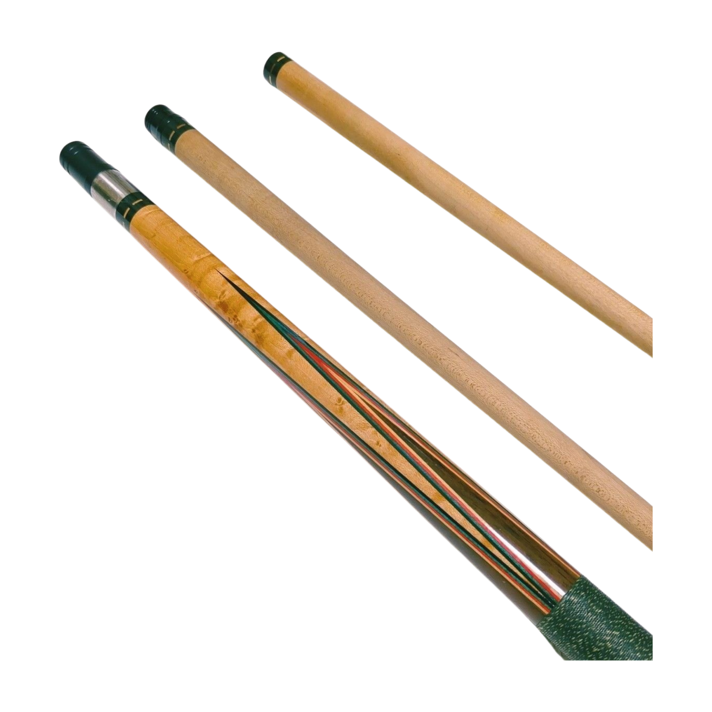 Palmer Custom Cue Billiard Pool 5/16-18 Joint 2 Shafts Irish Linen Wrap ...