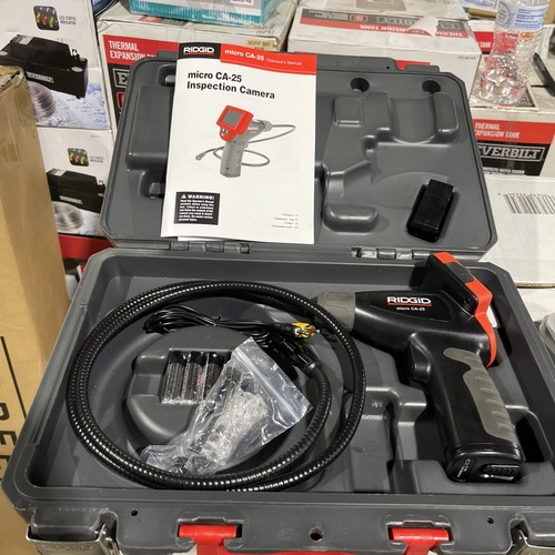 RIDGID CA-25 Micro Visual Inspection & Diagnostic Handheld Camera w/ 2. ...