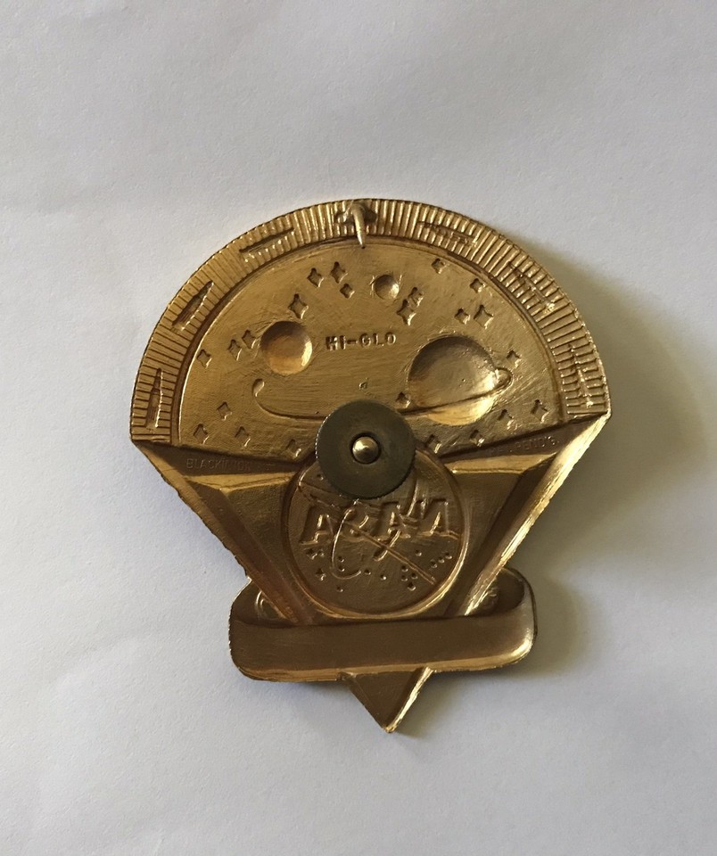 Rare Late 1950s/Early 1960s NASA Patrolman Hat Badge by Blackinton | eBay