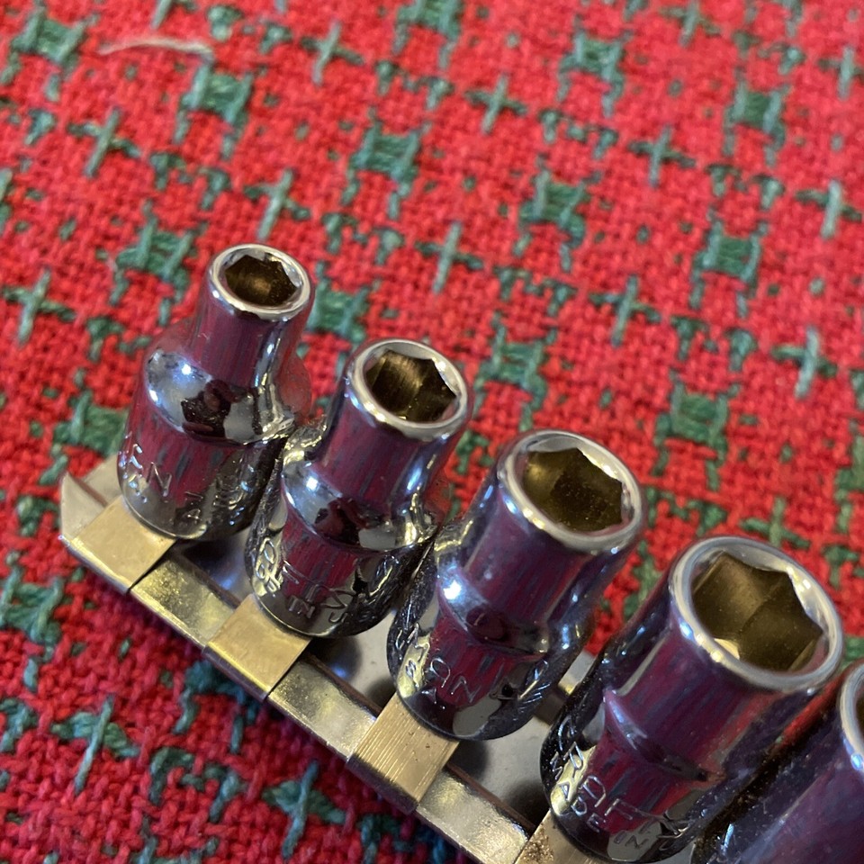 Craftsman Socket Set 1/4 Drive, Metric 6 Point USA 🇺🇸 NOS! | eBay