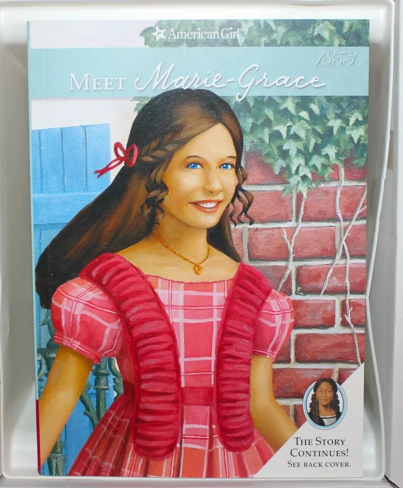 New American Girl Marie Grace Gardener 18" Doll+Book 1850s New Orleans ...