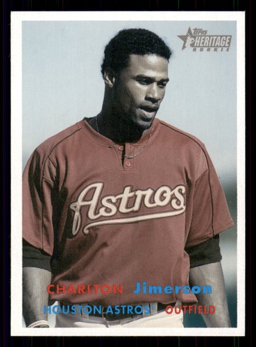 2006 Topps Heritage Charlton Jimerson #77 Houston Astros | eBay