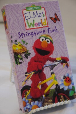 Elmos World - Springtime Fun (VHS, 2002) 74645418131| eBay