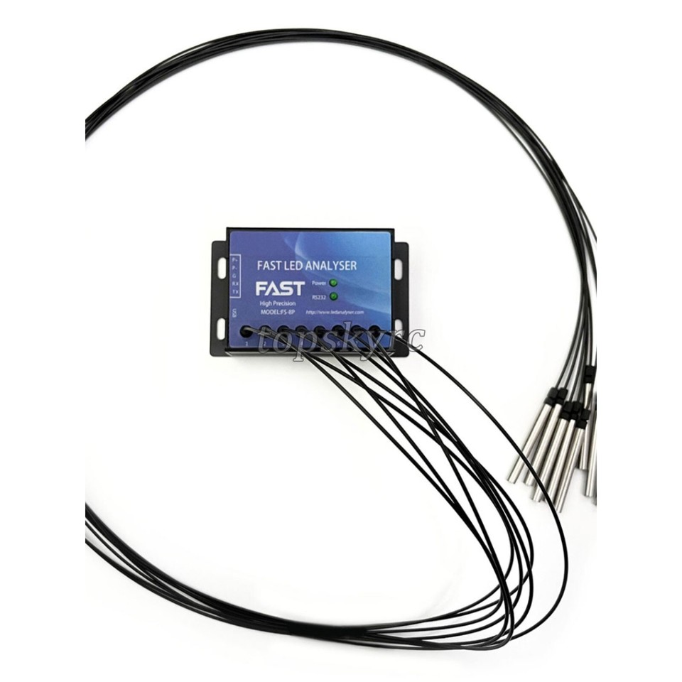 8CH Calibration Fast LED Analyzer HSI/RGB/XY Chroma/Wavelength LED ...