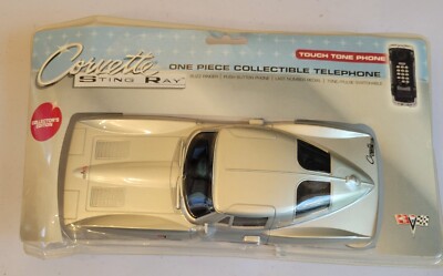 Silver 1963 Corvette Stingray Split Window Push Button Telephone King ...
