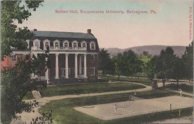 Postcard Seibert Hall Susquehanna University Selinsgrove PA | eBay
