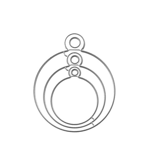 Round Metal Cutting Dies Stencil DIY Scrapbooking Album Stamp Paper ...