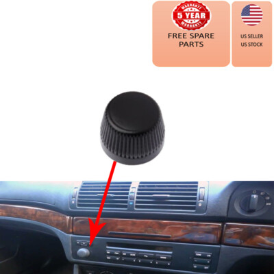 Radio Volume Control Knob Button Replacement for BMW 5 Series E39 X5 ...