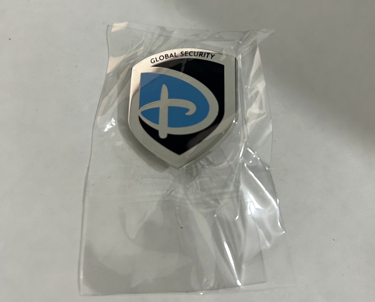Disney Cast Member GLOBAL SECURITY Disney Logo PIN rare | eBay
