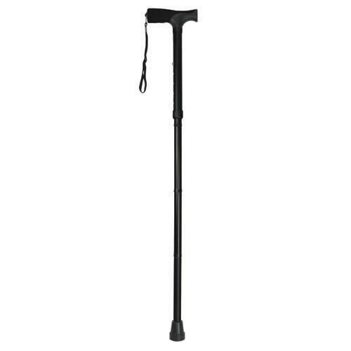 Blue Jay BJ210130 Black Folding Cane W/ Pistol Grip Handle Adjustable ...