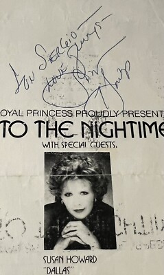 SUSAN HOWARD, From Star Trek & Dallas TV Series, Signed Autographed ...