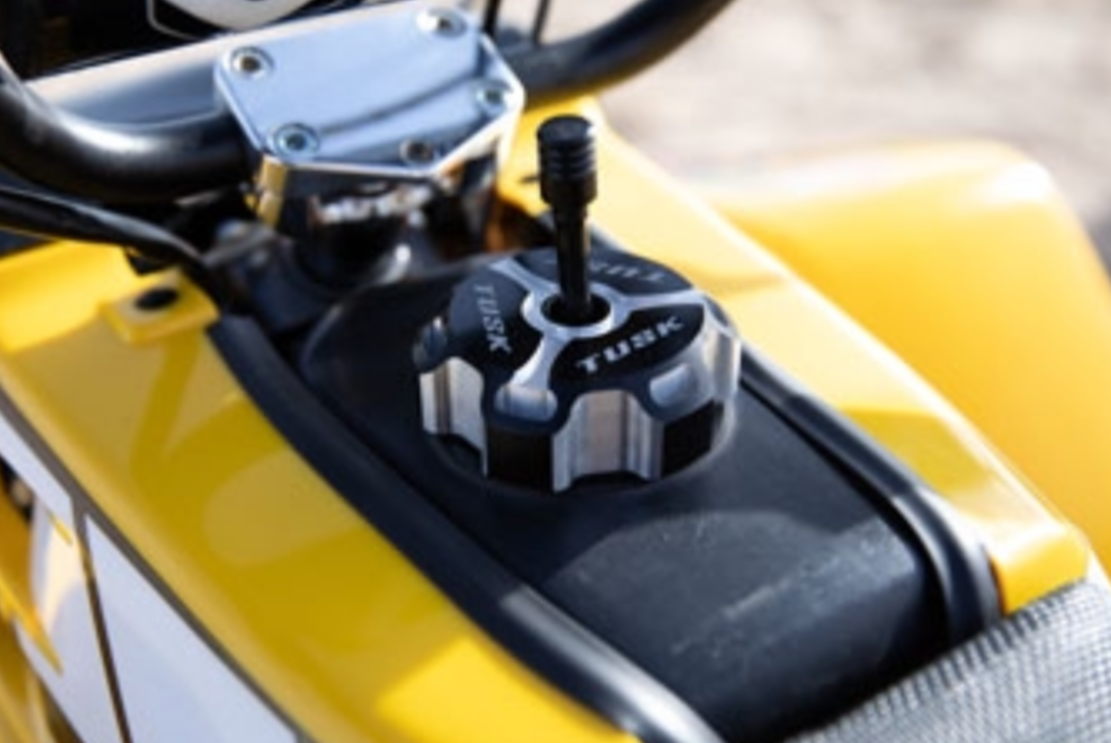 Tusk Aluminum Gas Tank Fuel Cap Petrol Machined Black IMS Tanks KTM Lid ...