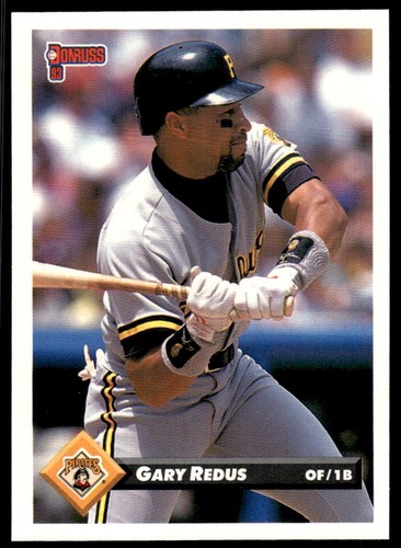 1993 Donruss 516 Gary Redus Pittsburgh Pirates Baseball Card | eBay