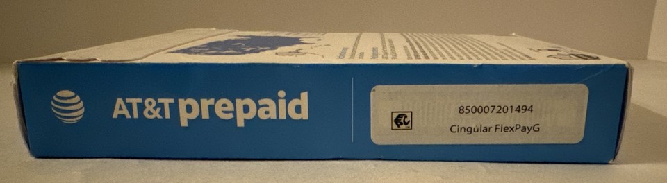 AT&T Cingular Flex Easy to Use Flip Phone - Charcoal (EA211101 ) NEW ...