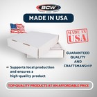 BCW 5000 Count Card Box Baseball Trading Card Storage Box Full Lid ...