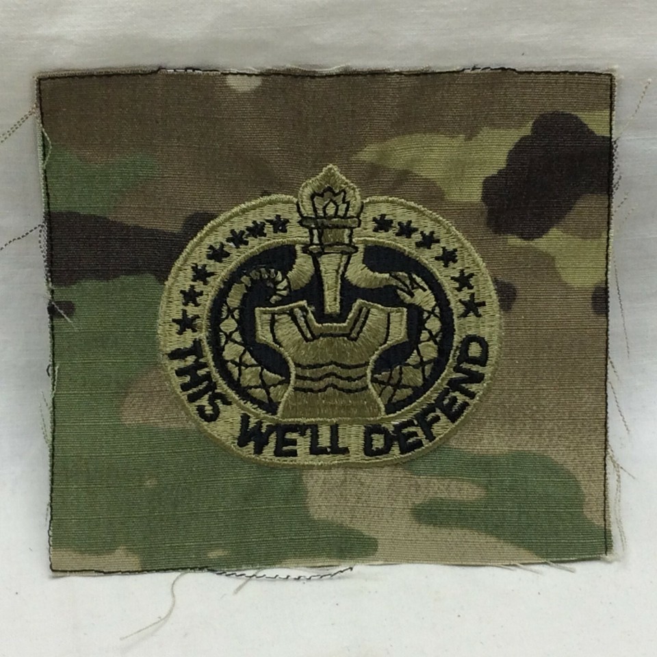 Military Patch Badge Army Drill Instructor Early Ripstop BDU Variant ...