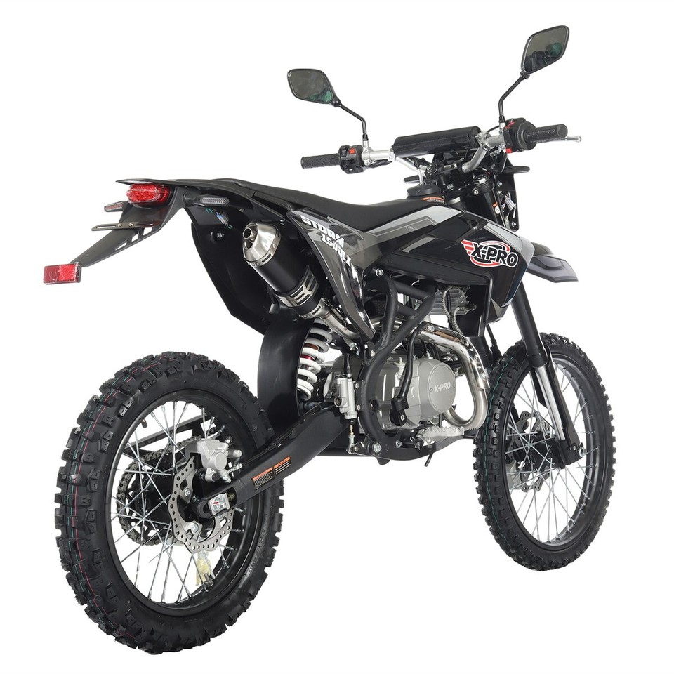 X-PRO Storm DLX 150 Dirt Bike Pit Bike 4 Stroke Gas Powered Off Road ...