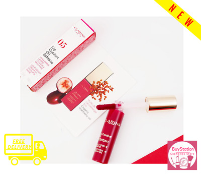 Clarins Lip Comfort Oil Intense #05 intense pink 2.8ml * BRAND NEW ...