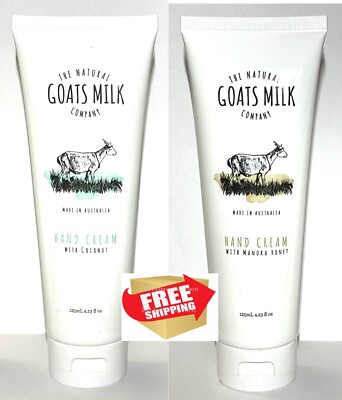 The natural Goat Milk company Hand Cream 4.22 fl oz (125 ml) you choose ...
