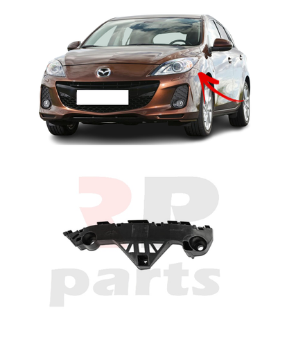 FOR MAZDA 3 2009 - 2012 NEW FRONT BUMPER HOLDER BRACKET LEFT N/S ...