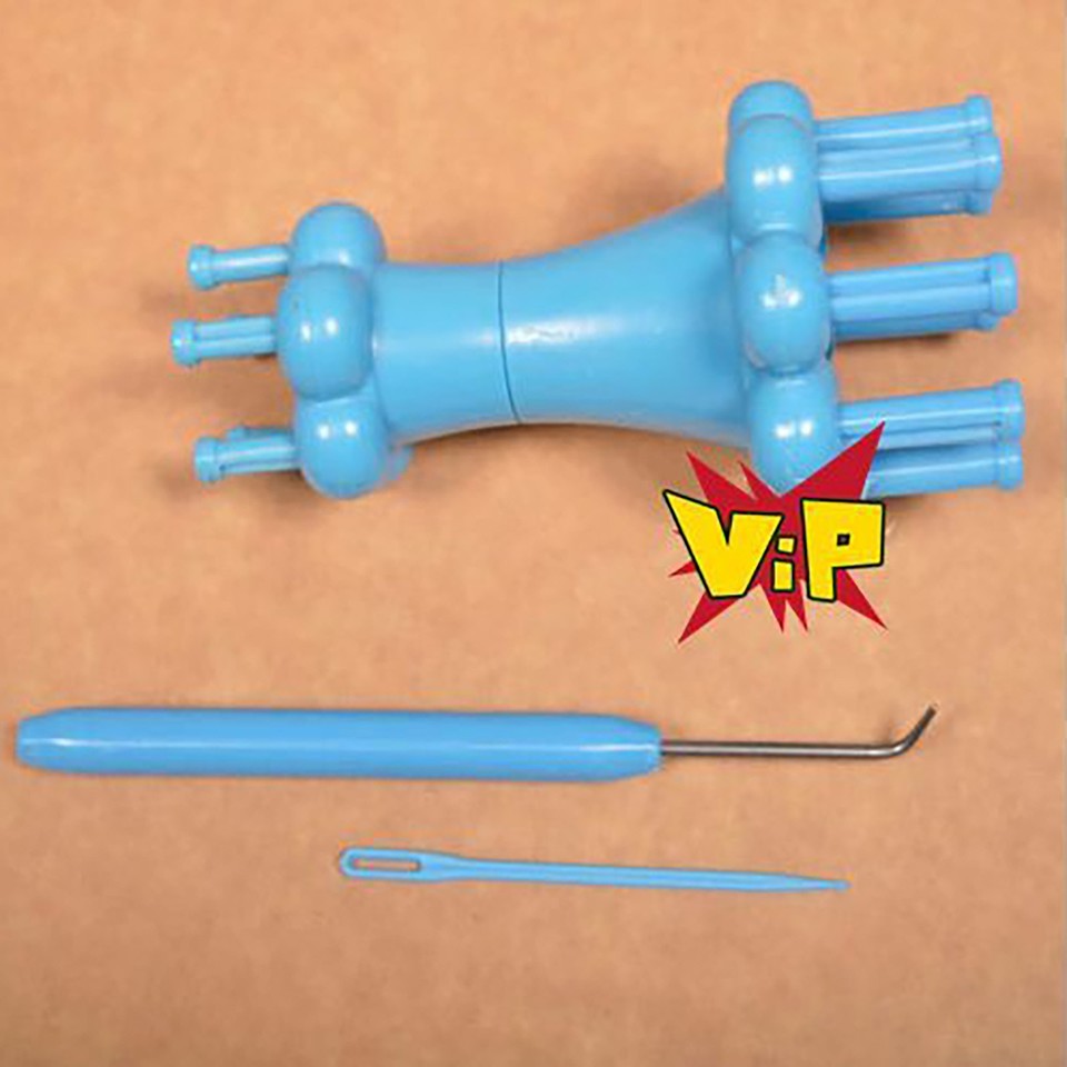 1 Set Double-Head DIY Knitting Tool Knit Spool Loom Set Knitting Tool ...