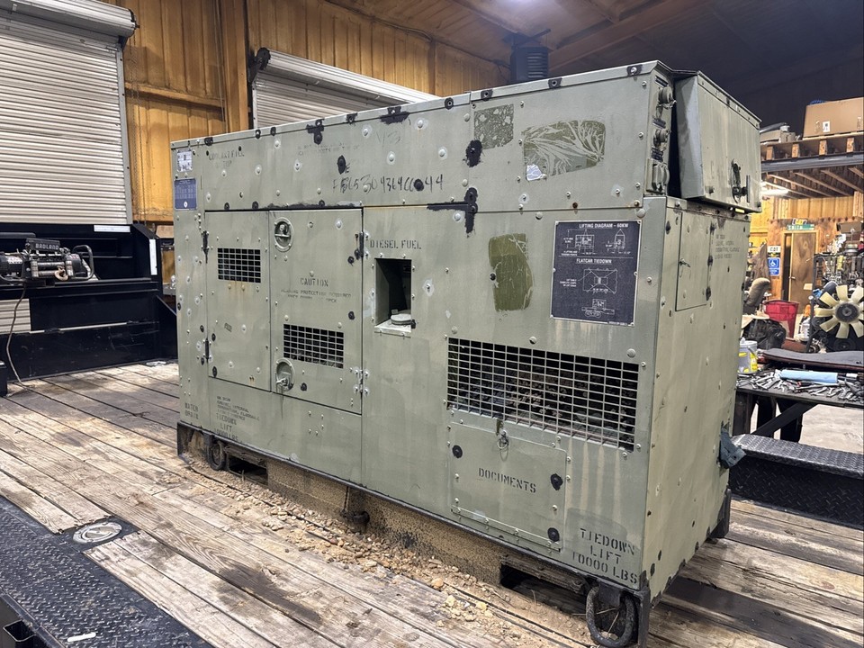 2006 MEP-806B Military Tactical Quiet Power Generator 806 B 60kw ...
