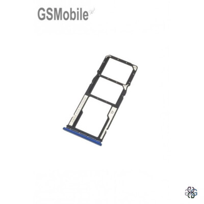 Porta Scheda SIM MICROSD Card Tray Holder Xiaomi Redmi 9C Azzurro ...