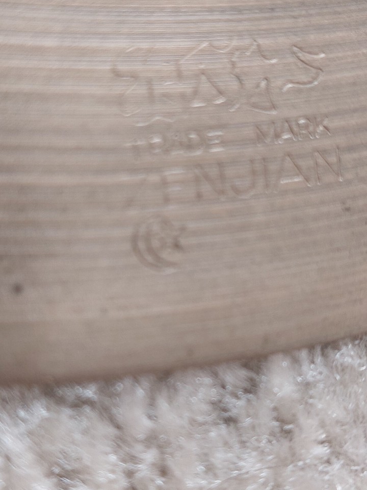 Rare Zenjian Vintage 13" hit hat Cymbal 1930s 892g video link | eBay