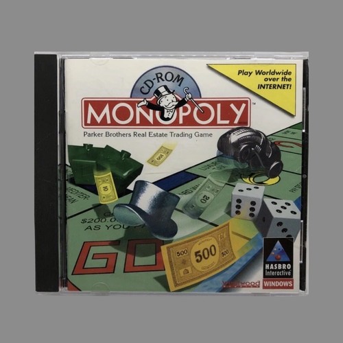 Hasbro Interactive MONOPOLY Windows PC Computer Game CD-ROM Complete | eBay