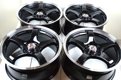 18" Rims 300M Avenger Ford Mustang Fusion Acura MDX TLX ILX 5x100 5x114 ...