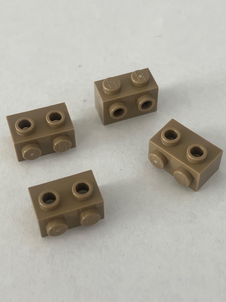 LEGO Parts 11211 (4pcs) Brick, Modified 1x2 w Studs on 1 Side Choose ...