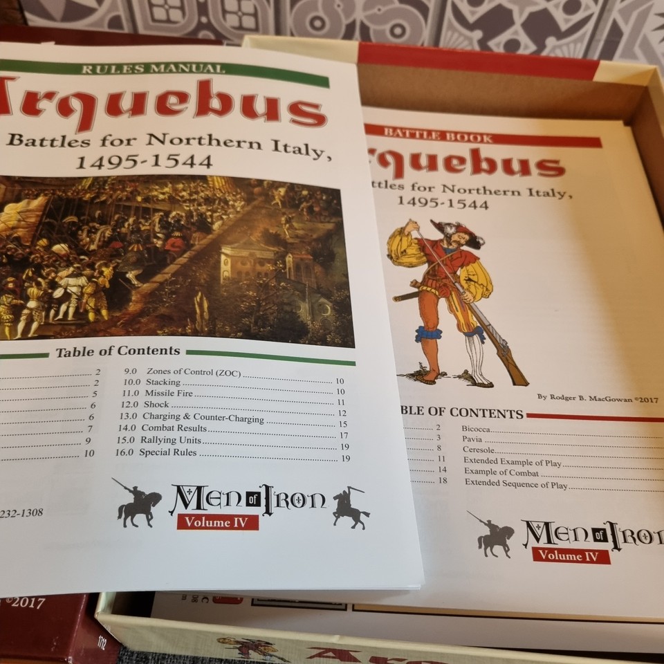 GMT: Men of Iron: Arquebus - Board Game - Unpunched | eBay UK