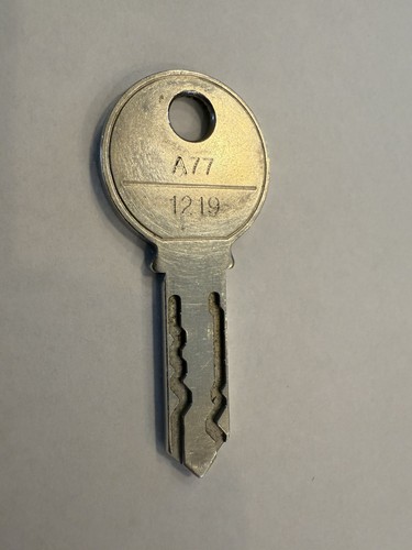 Stanley Vidmar Cabinet Key, A77 A-77 Series 1219 SL10 - Replacement Key ...