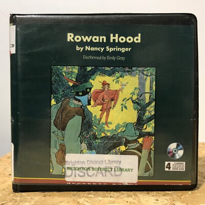 Rowan Hood by Nancy Springer Ex Library 4 CD Unabridged Audiobook Free ...