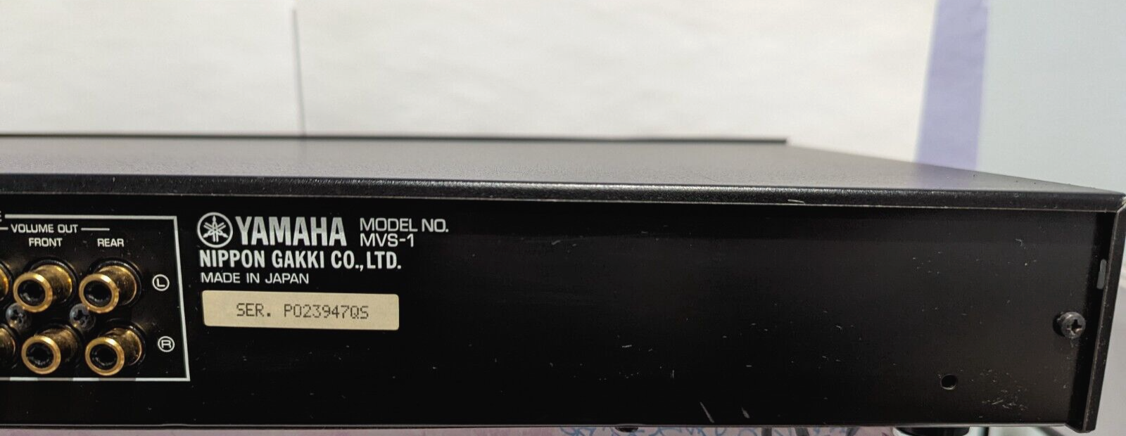 Yamaha Vintage MVS-1 Master Volume Controller Selector Amplifier - NO ...