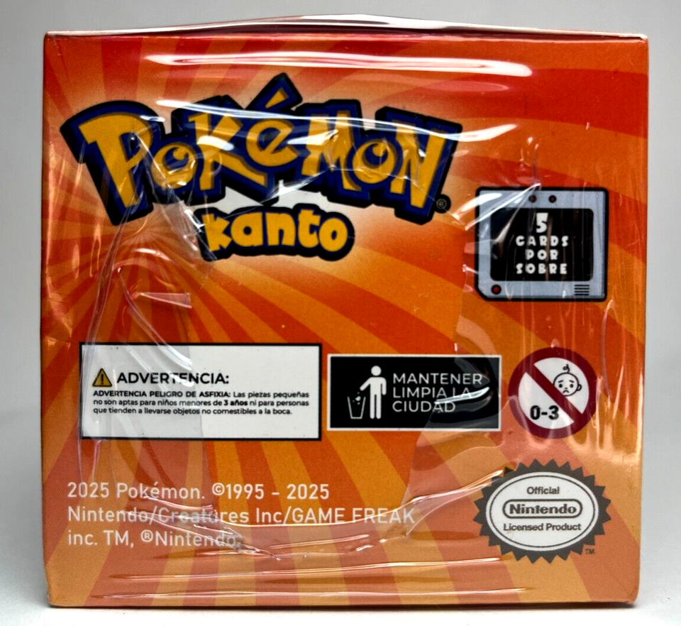 2025 BOX POKEMON KANTO FH Trading Cards - 30 Sealed Packs Peru ...