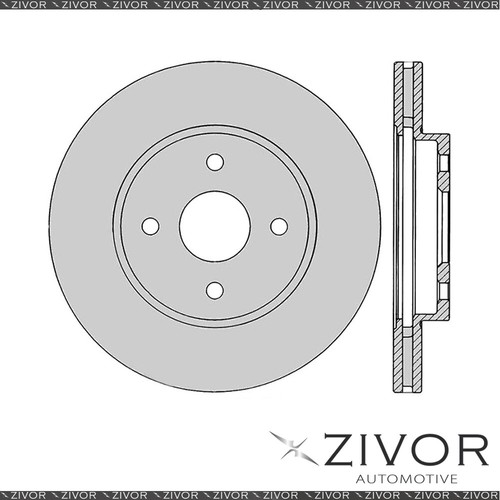 New PROTEX Rotor - Front For MAZDA MAZDA2 DY 4D H/B FWD 2002 - 2007 # ...