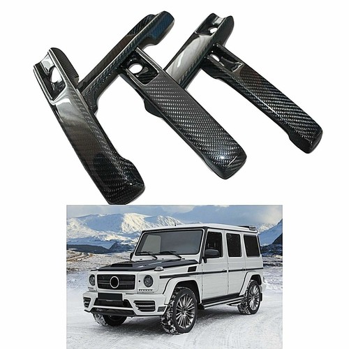 Carbon Fiber Door Handle Cover Trim For Mercedes Benz G Class W463 G500 ...