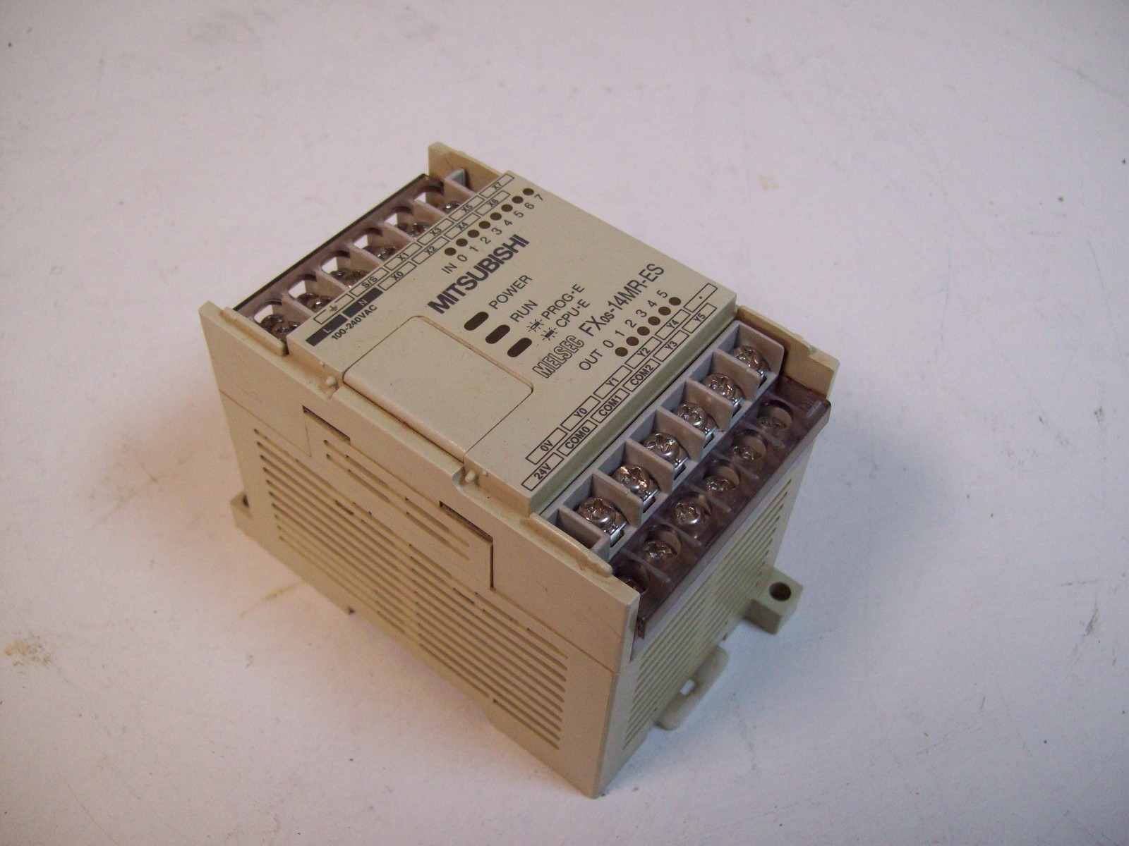 MITSUBISHI FXOS-14MR-ES/UL PROGRAMMABLE CONTROLLER 2.5A - USED - FREE ...