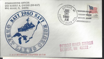 7/26/80 USS Robert A Owens DD-827 | eBay