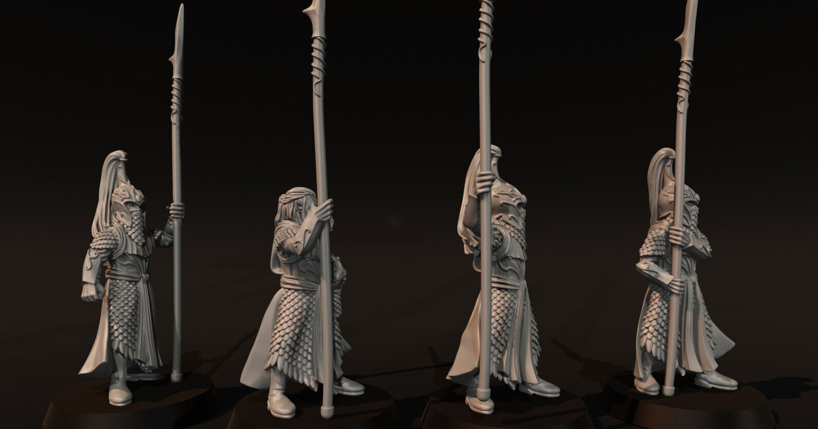 High Elf Pikemen, LoTR, MESBG, Wargames and Collectors Medbury ...