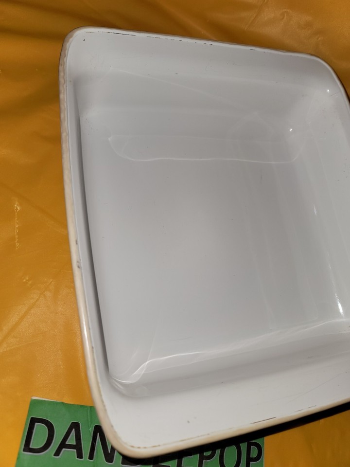Vintage Corning ware Spice O Life Square Baker Ceramic Bakeware P-322 ...