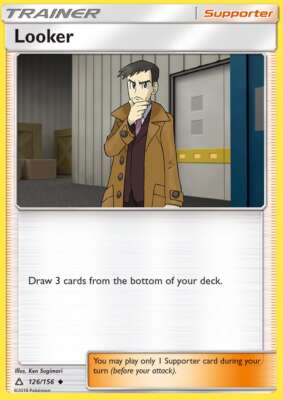 Looker - 126/156 Ultra Prism Trainer Pokemon Card | eBay Australia