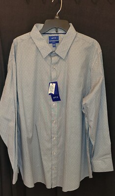 NWT APT. 9 Men's Size 2XB, Modern Fit, Black & White Shirt | eBay