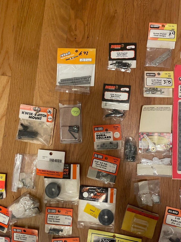 Lot of RC Radio Control Model Airplane Parts Various Brands New | eBay