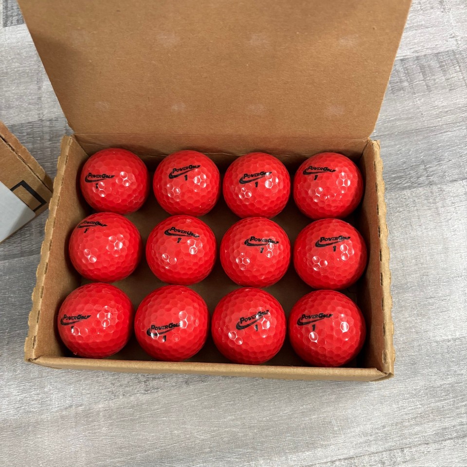 Power2Golf Swingless Golf Club (19) Red Golf Balls Only | eBay