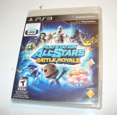 Playstation All Stars Battle Royale - Authentic Sony Playstation 3 PS3 ...