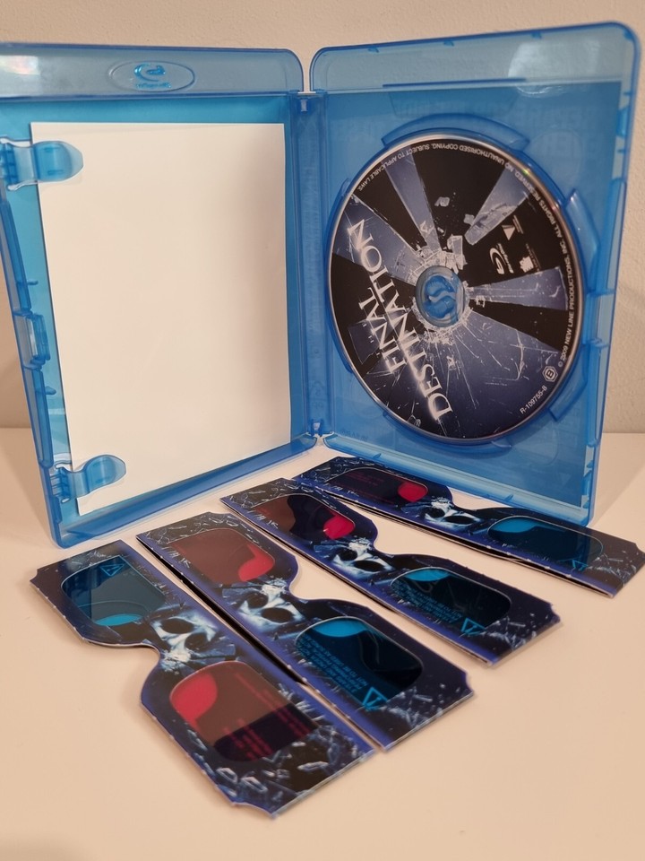 The Final Destination 4 - 2D / 3D (Blu-ray) + 4x3D Glasses | VGC & Free ...