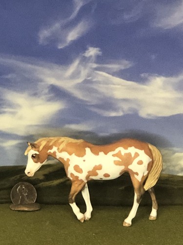 OOAK Breyer cm Custom Stablemate Horse Indian Ponyx D. Williams *Pinto ...